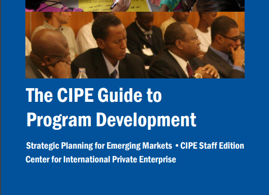 CIPE Guide to Program Development - Center for International Private ...