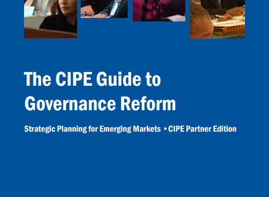 CIPE Guide to Governance Reform - Center for International Private ...