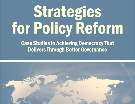 Strategies for Policy Reform Volume 3: Case Studies in Achieving ...