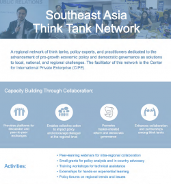Asia Think Tanks Flyer - Center for International Private Enterprise