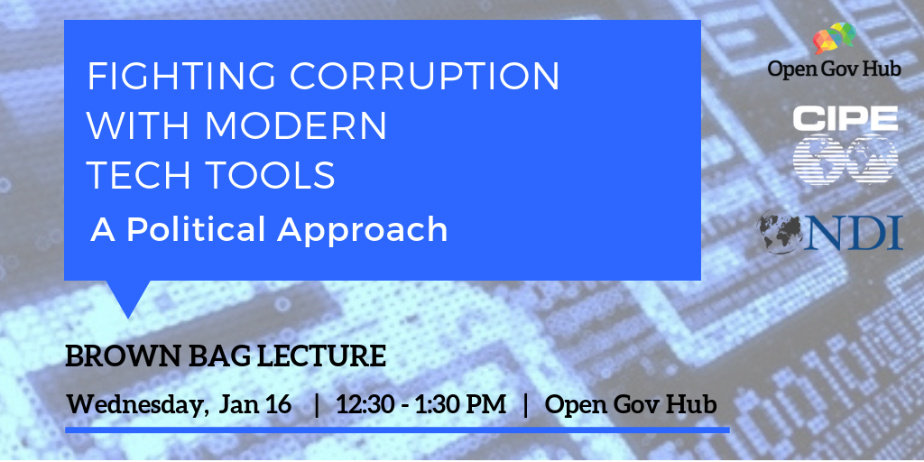 Fighting Corruption with Modern Tech Tools - a Political Approach ...