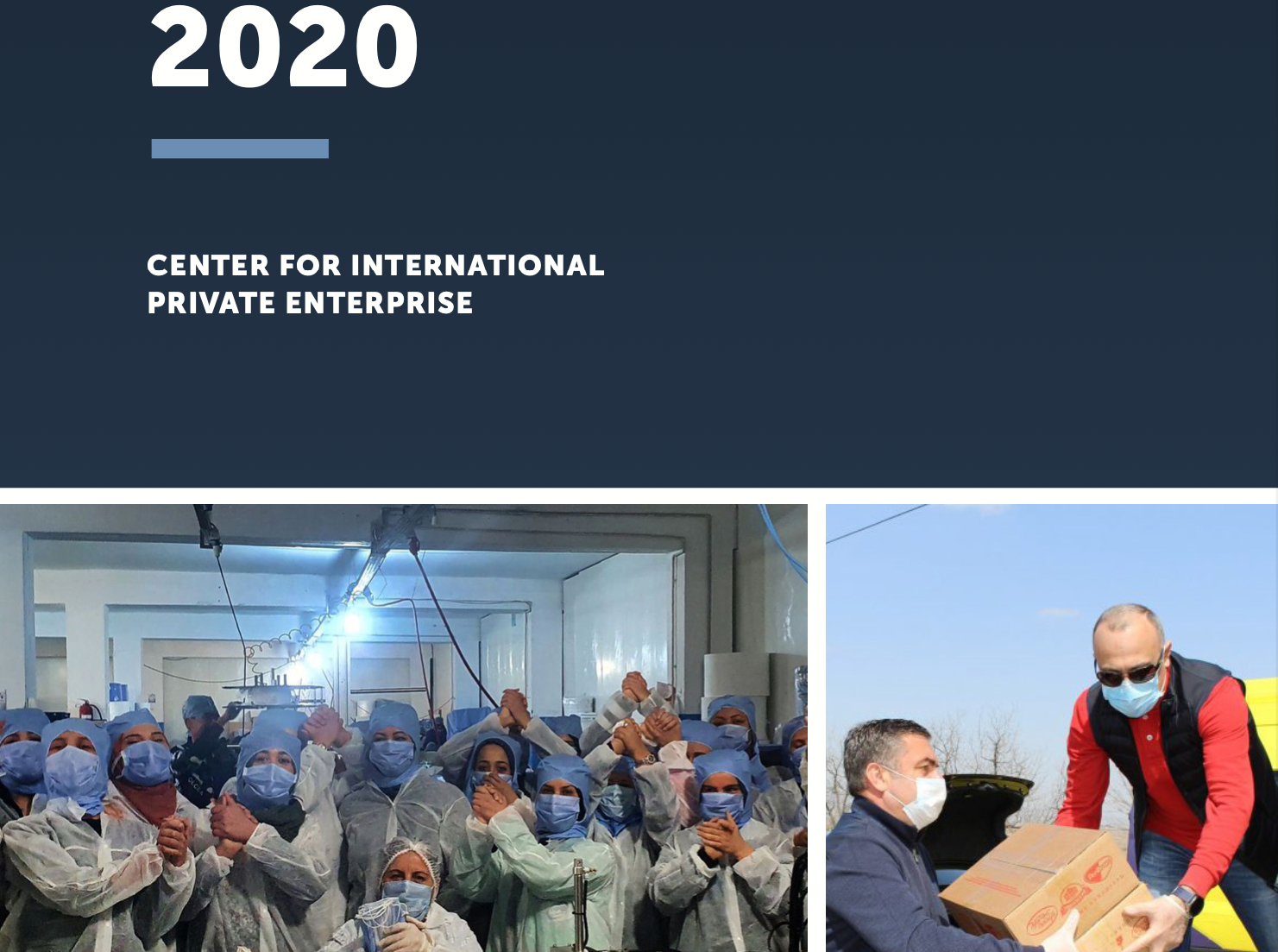 2020 CIPE Annual Report - Center for International Private Enterprise