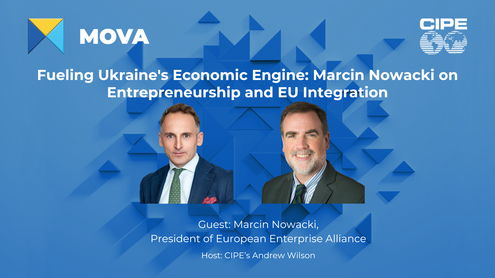 MOVA Podcast: Fueling Ukraine’s Economic Engine with Marcin Nowacki - Center for International ...