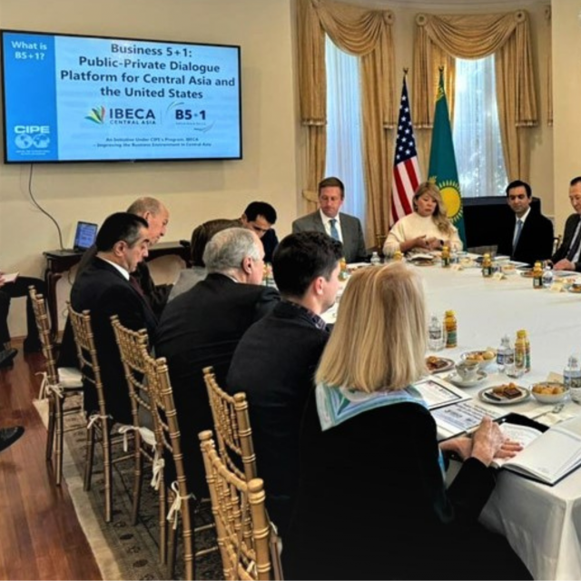 Launching the B5+1 Business Platform for Central Asia - Center for ...