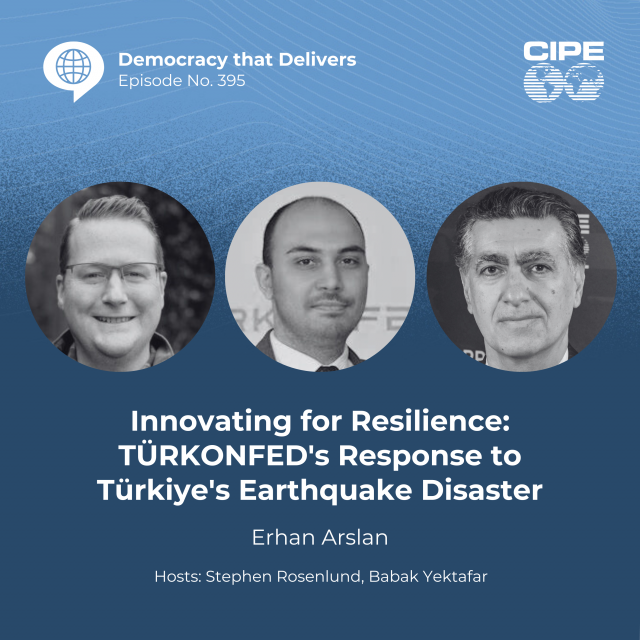 Democracy that Delivers #395: Innovating for Resilience: TÜRKONFED's ...
