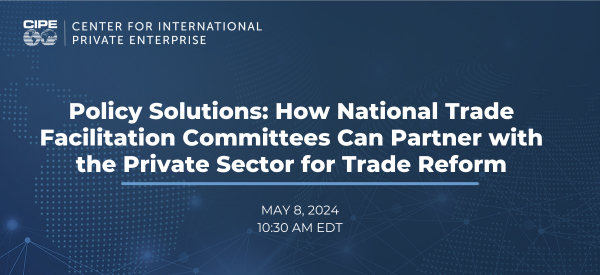 Policy Solutions: How National Trade Facilitation Committees Can ...