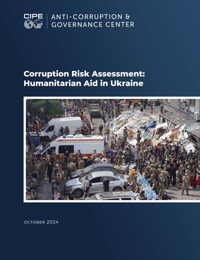 Corruption Risk Assessment: Humanitarian Aid in Ukraine - Center for ...
